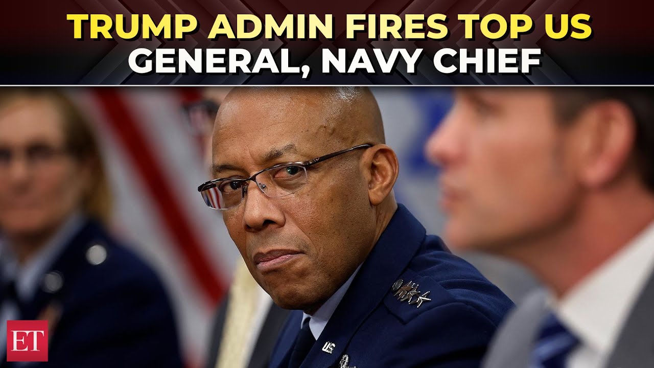 Trump Admin fires top US General, Navy Chief; Major upheaval in US ...