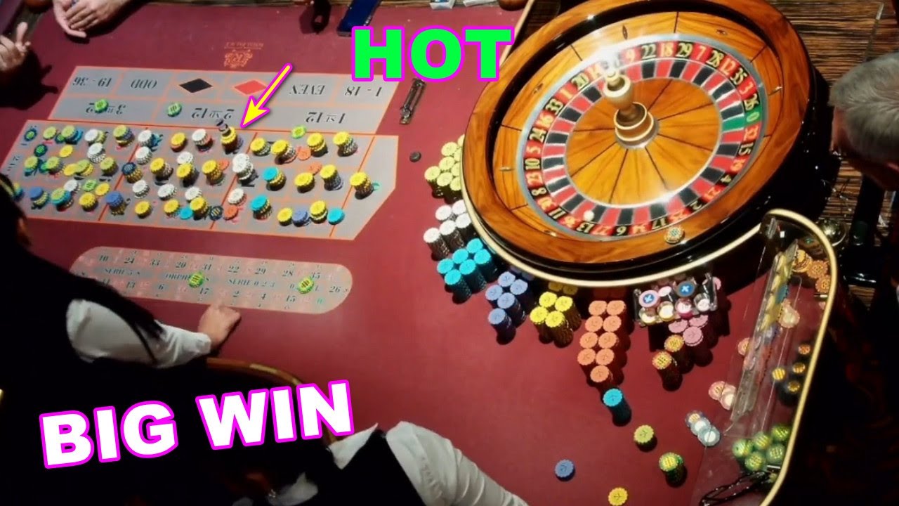 LIVE ROULETTE NEW SESSION BET 100$ CASINO HOT BIG WIN TABLE EVENING ...