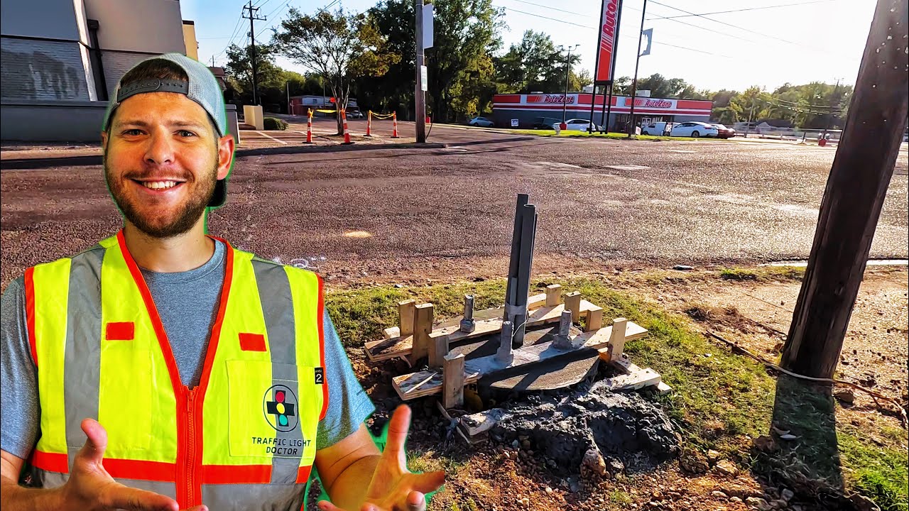Behind the Scenes: Building Traffic Signal Foundations Like a Pro ...