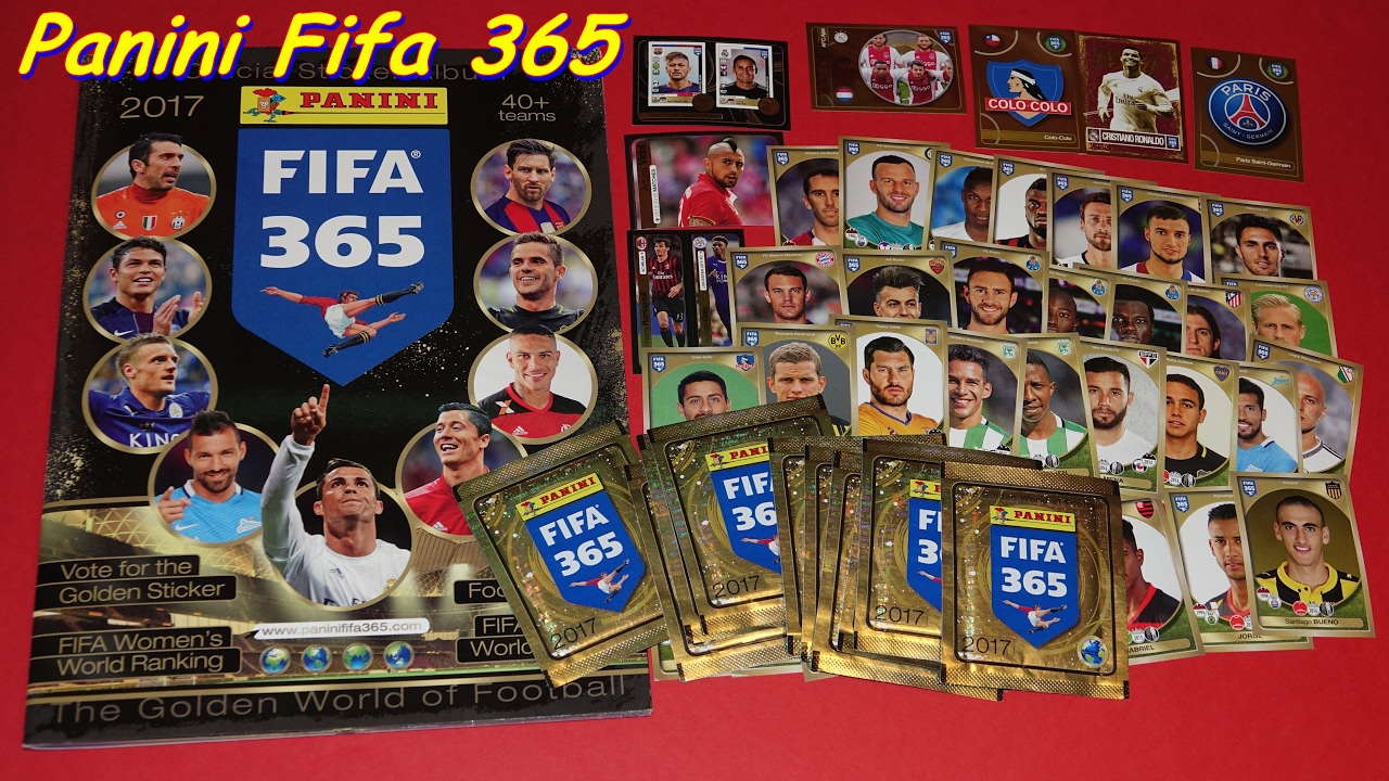 PANINI Sticker FIFA 365 Big Sticker unboxing in Panini Album - YouTube