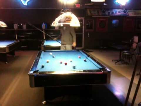 Daniel's attempt at Volcanos 9-ball break and run pot - YouTube