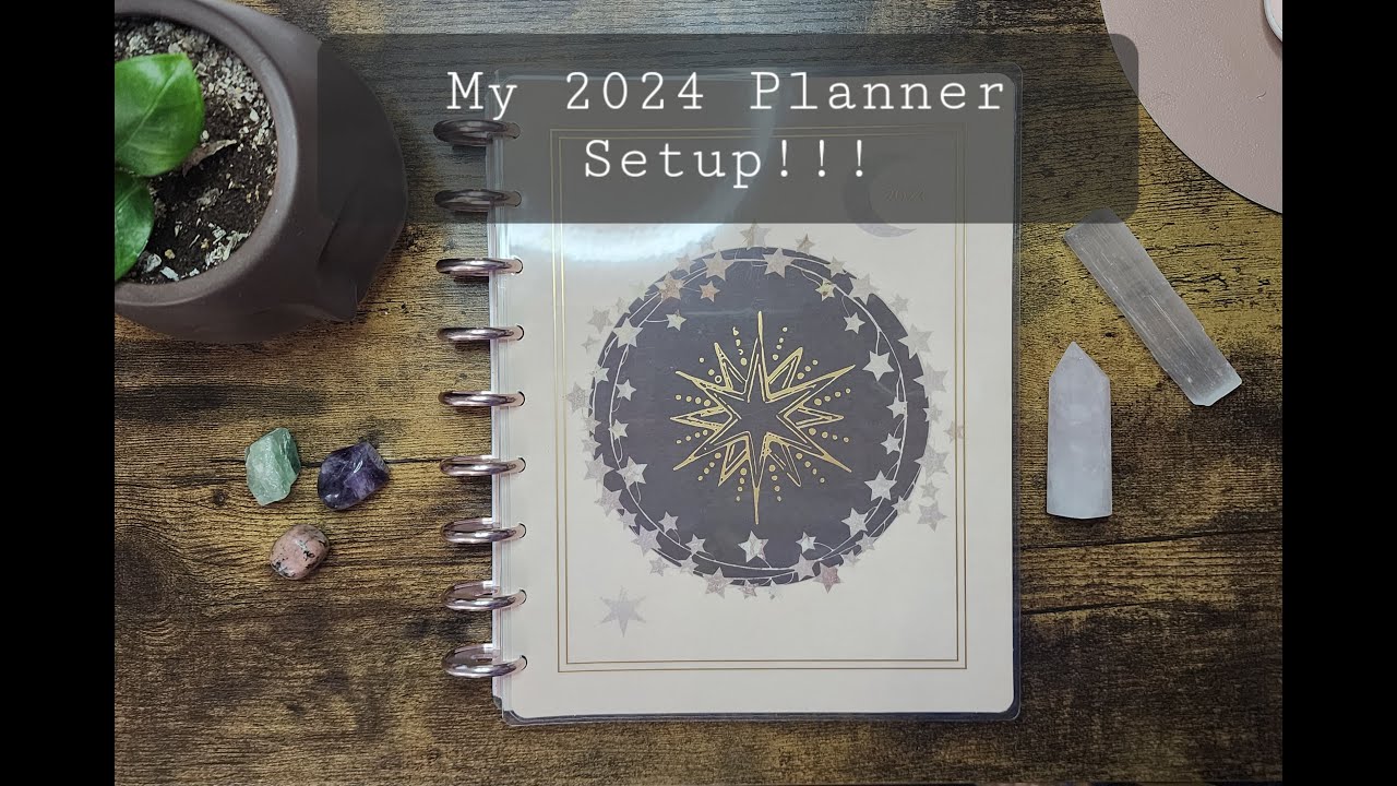 Set Up my New 2024 Planner!! - YouTube