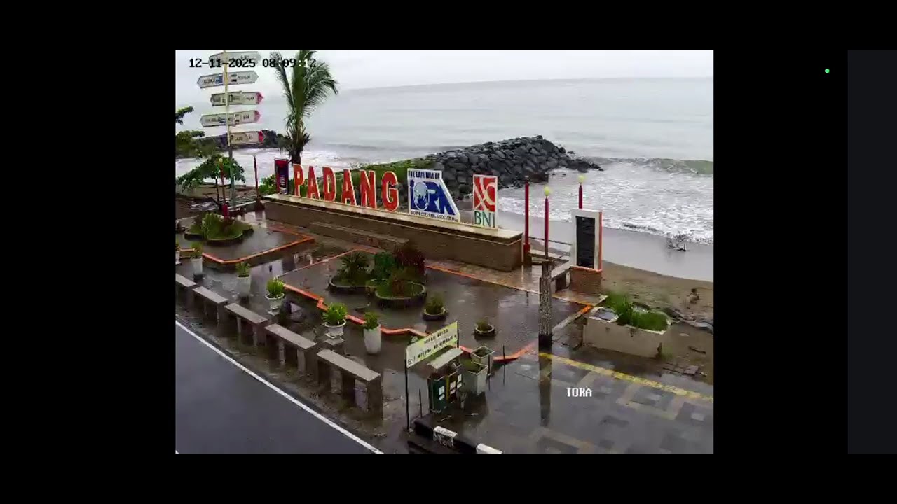 MENGAMATI PASANG SURUT AIR LAUT DI PANTAI PADANG - YouTube