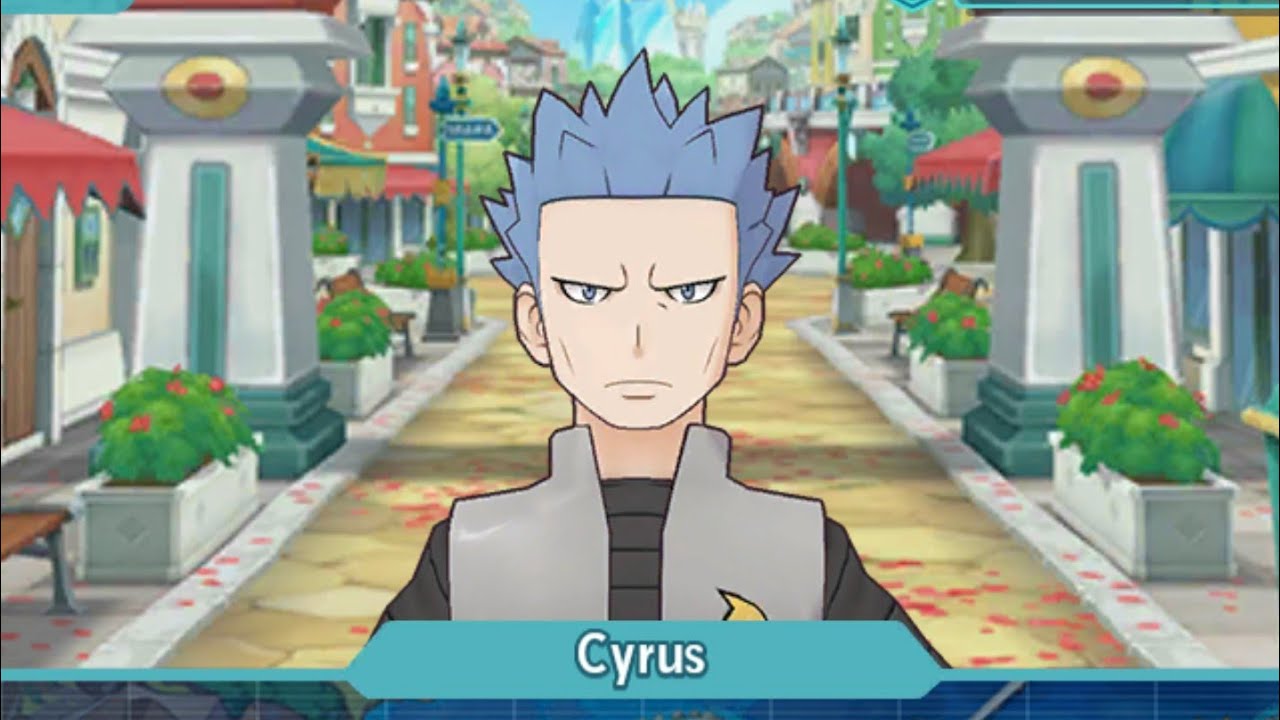[Pokemon Masters EX] Sync Pair Stories - Cyrus - YouTube