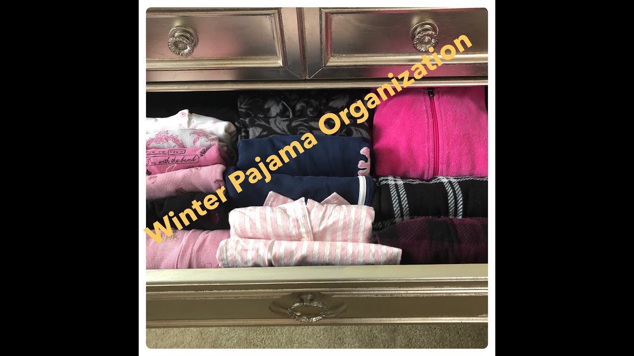 HOW TO FOLD WINTER PAJAMAS - YouTube