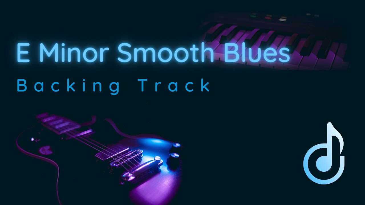 E Minor - Smooth blues backing track for guitar - YouTube