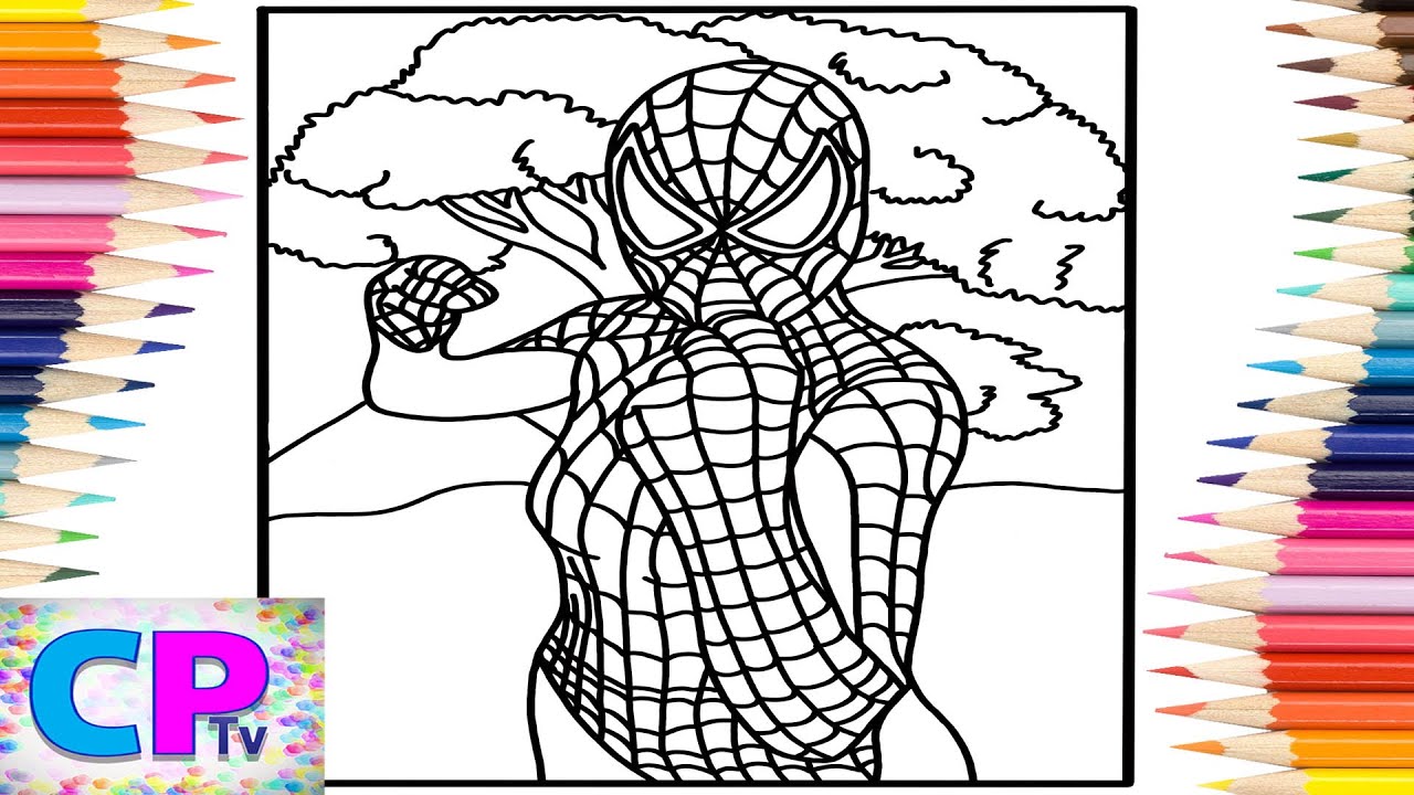 Spider Girl Coloring Pages/Spiderman Girlfriend/Cartoon - On & On (feat ...