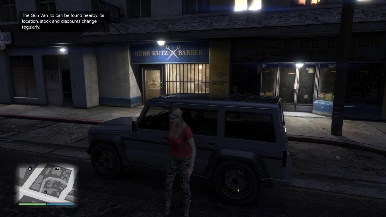 Grand Theft Auto V getting the female character ready ps5 - YouTube