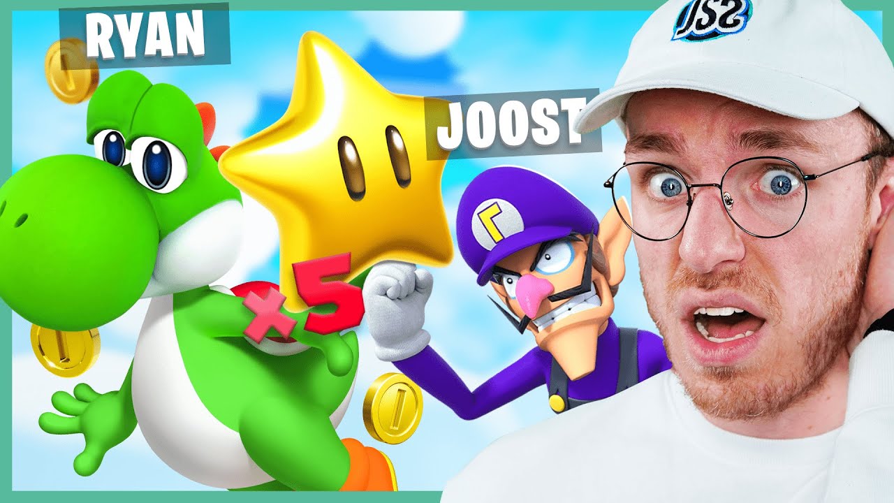 Mario Party, maar Ryan begint met 5 STERREN MEER DAN DE REST! (EINDE ...