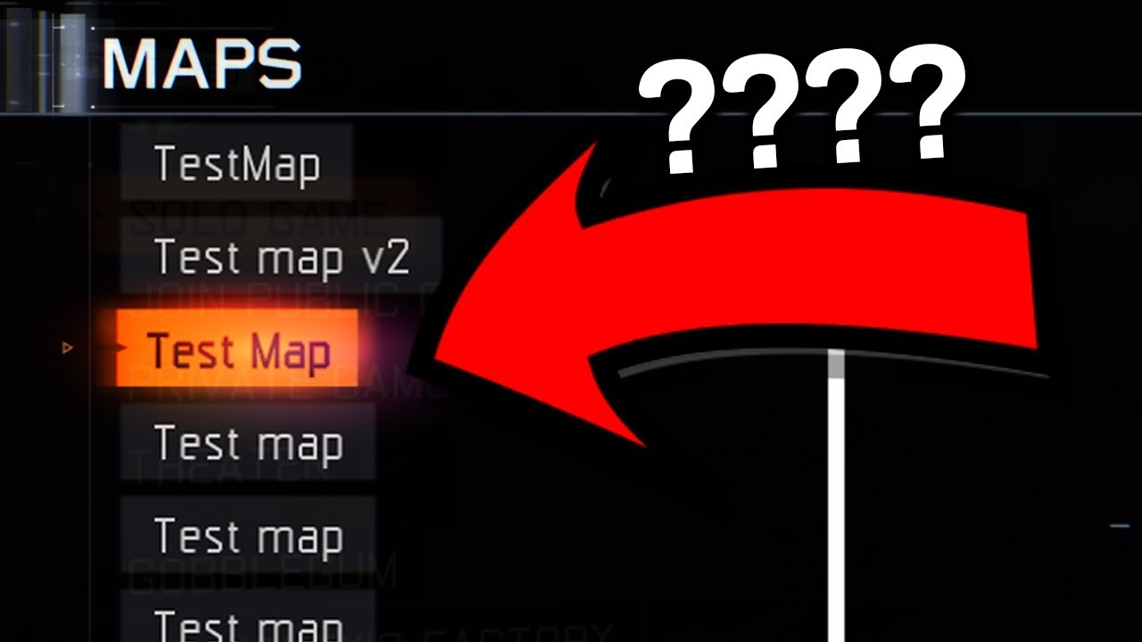 Playing Unreleased "Test Maps" on Call of Duty - YouTube
