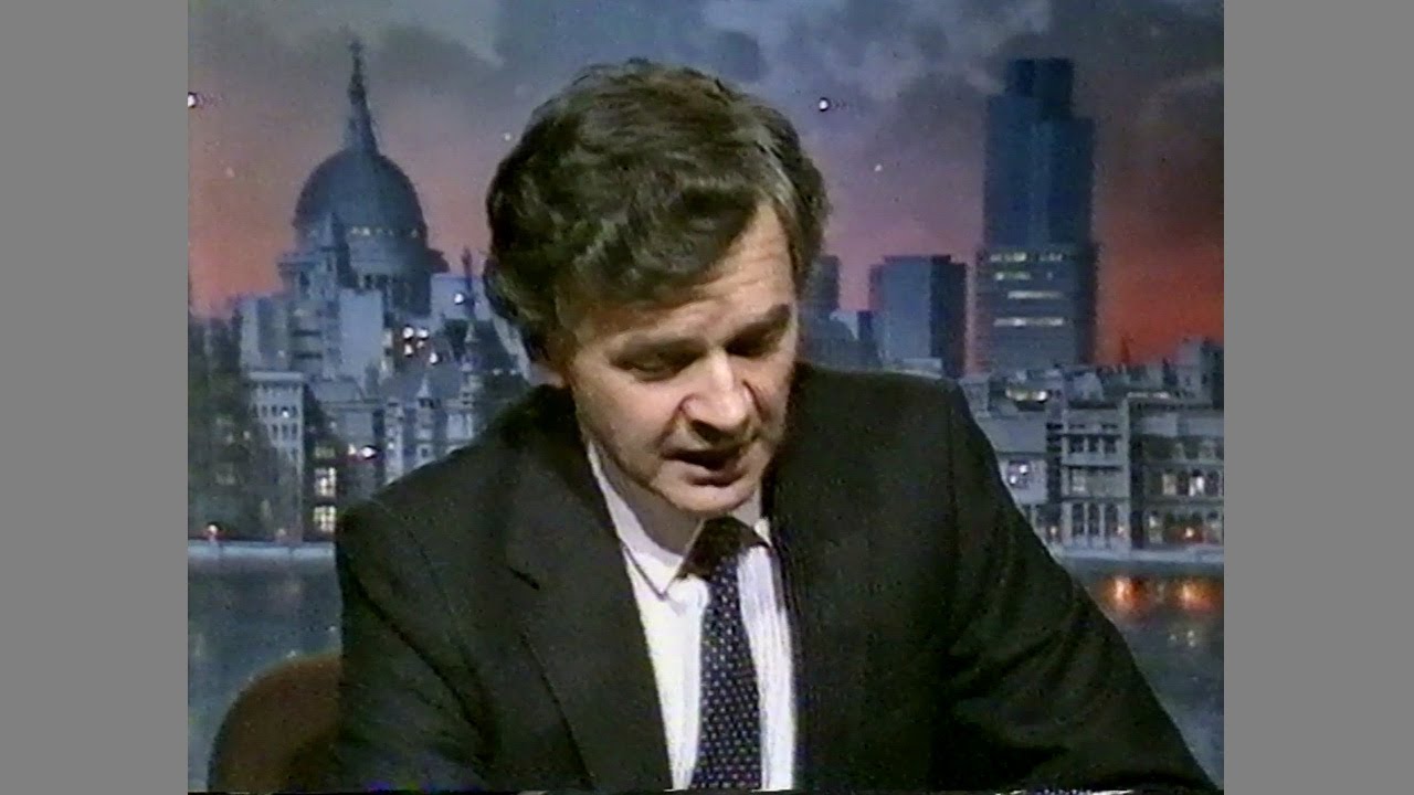 ITV Thames 22.12.1987 - Technical difficulties: continuity announcer ...