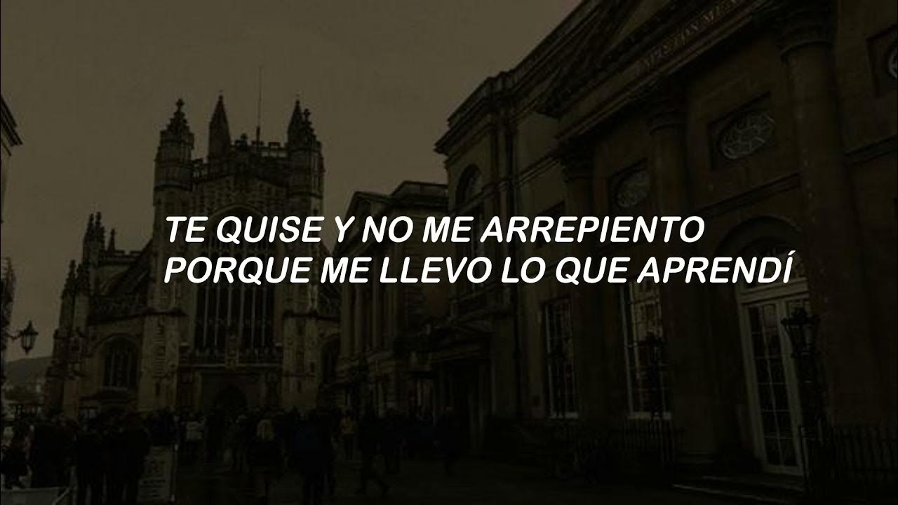 Decidiste Dejarme - Camila (lyrics) - YouTube