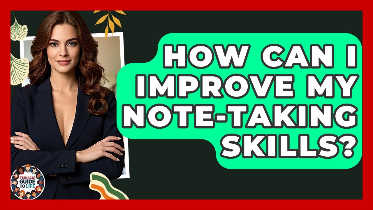 How Can I Improve My Note-taking Skills? - Teenager Guide to Life - YouTube
