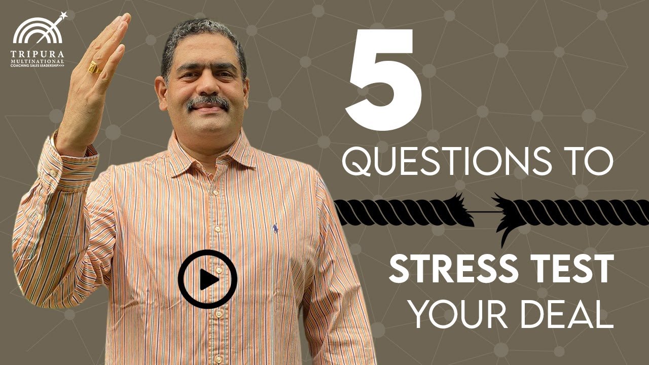 5 Questions to Stress Test your Deal - YouTube