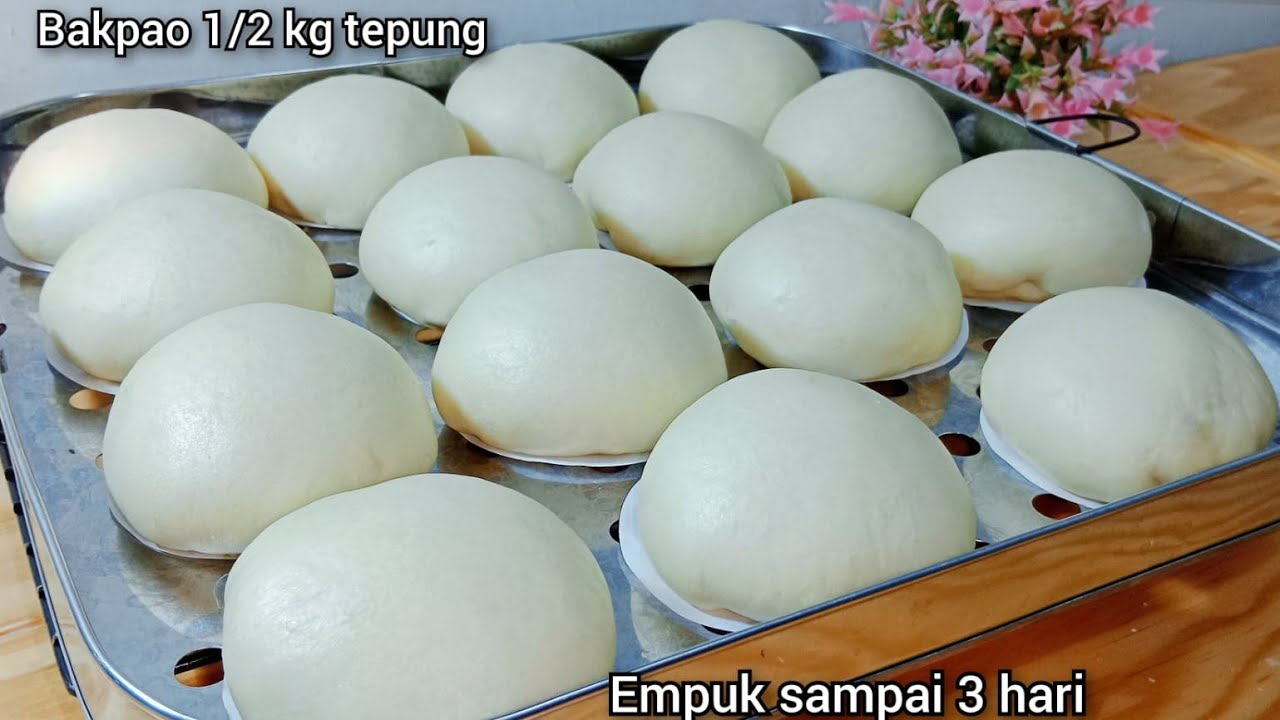 Ini tips agar bakpao mulus tidak keriput - YouTube