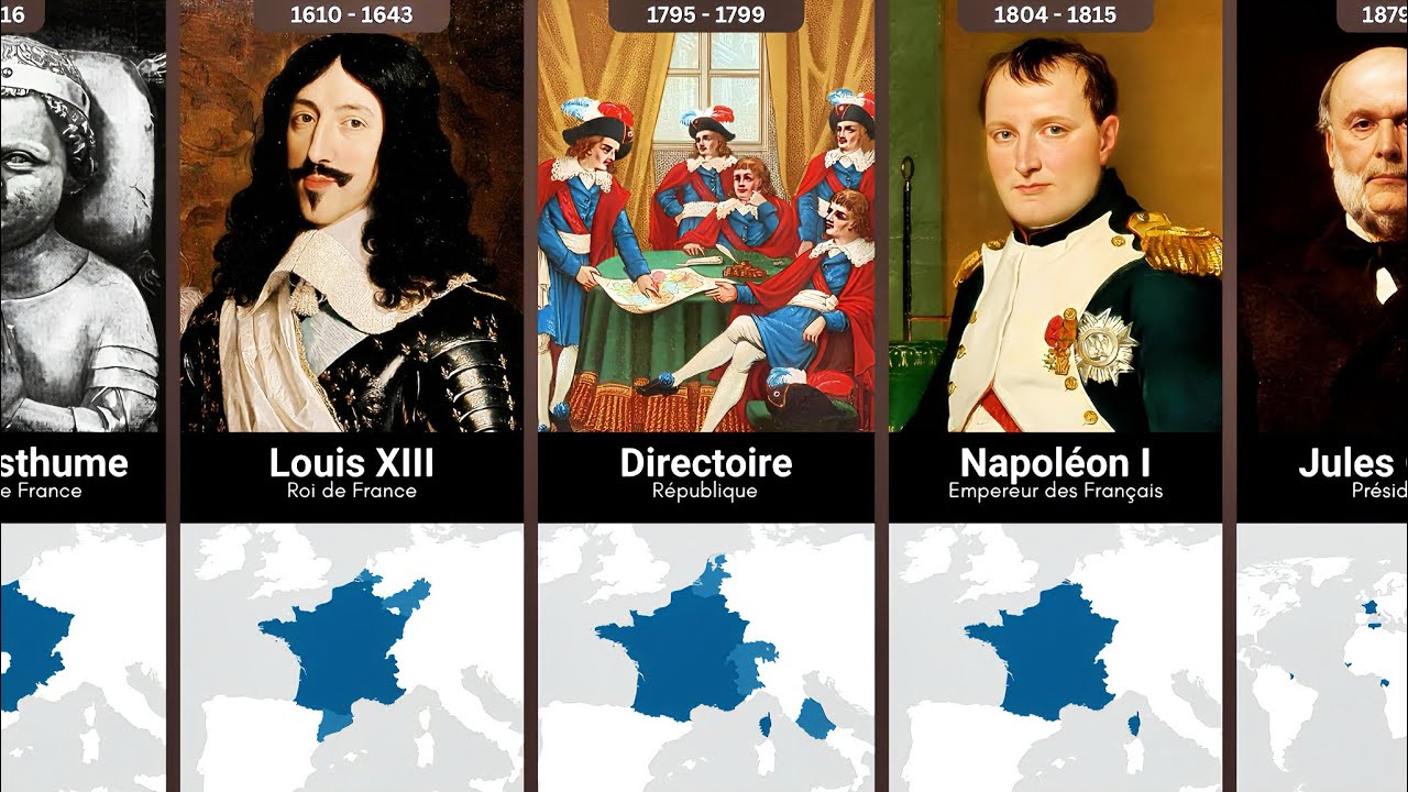 Rulers of France | A Complete Timeline - YouTube