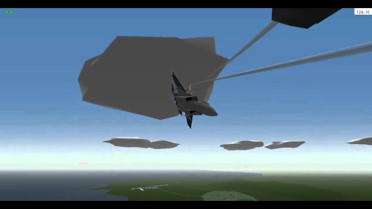 YSFlight epics: F 15 (Cipher) vs ADFX 02 (Pixy) - YouTube