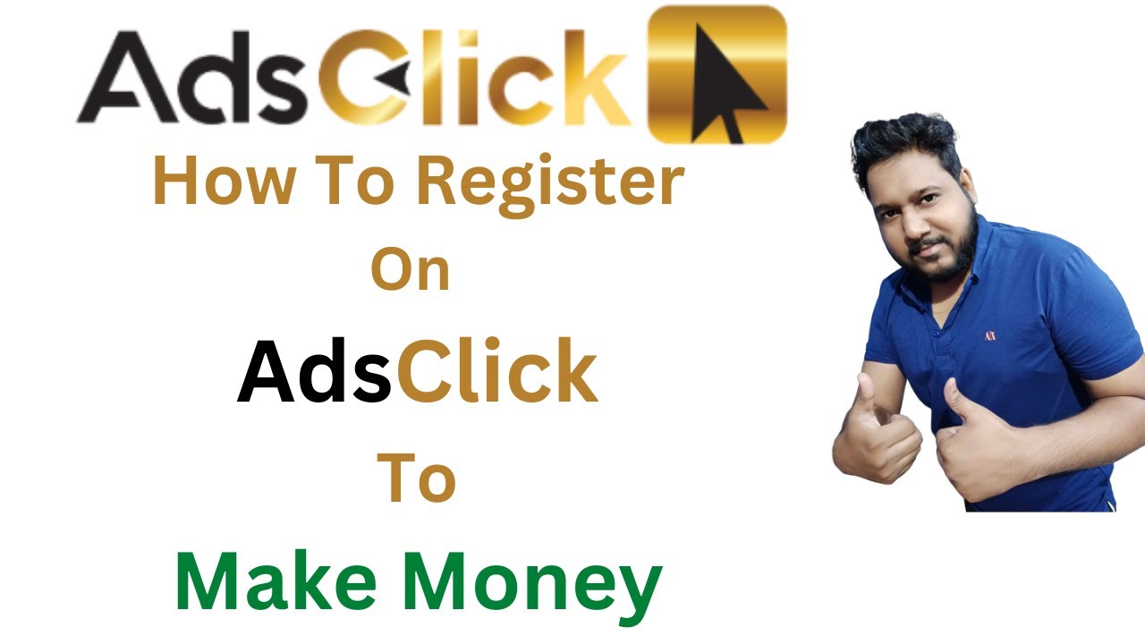 Ads Click How To Register || How To Join Ads Click || Earning From Ads ...