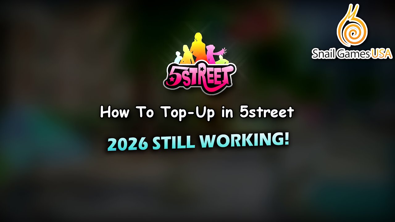 How To Top Up in 5street ⭐️ *2025* Highstreet5 - YouTube