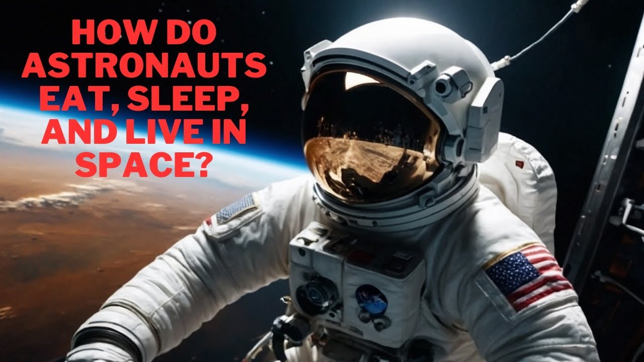 How do astronauts eat, sleep and live in space? - YouTube