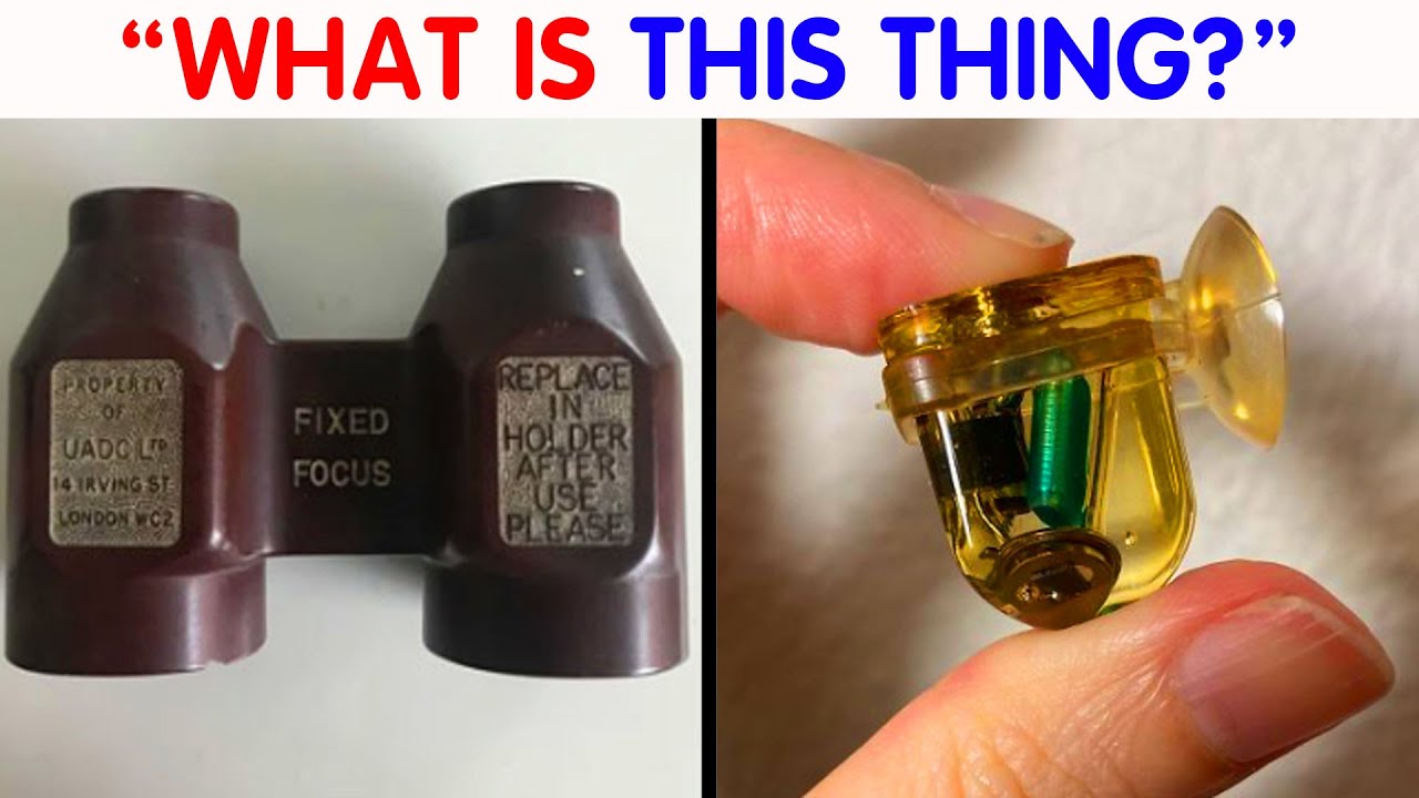 "What Is This Thing?” : Times People Stumbled Upon Mysterious Objects ...