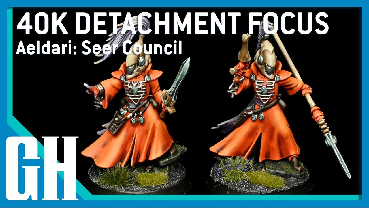 40k Detachment Focus - Aeldari: Seer Council - YouTube
