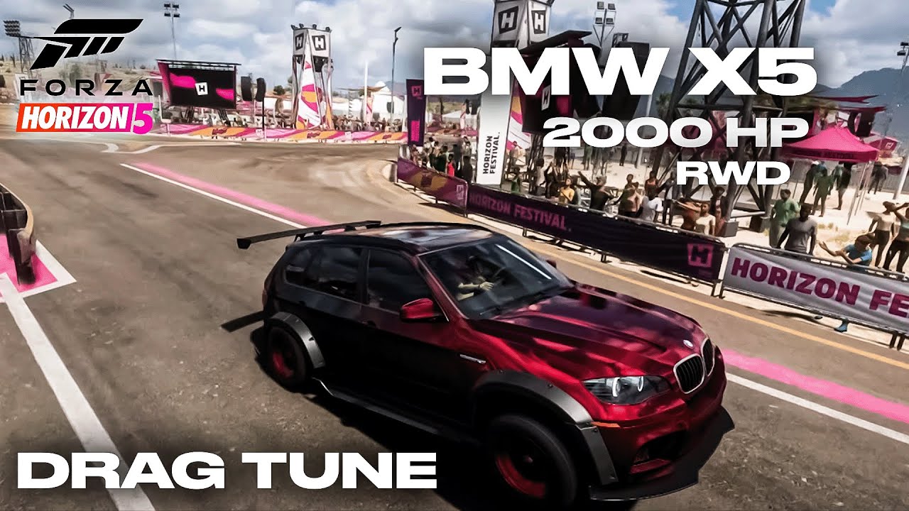 FH5 | BMW X5 M FE (Drag Tune) (RWD) - YouTube