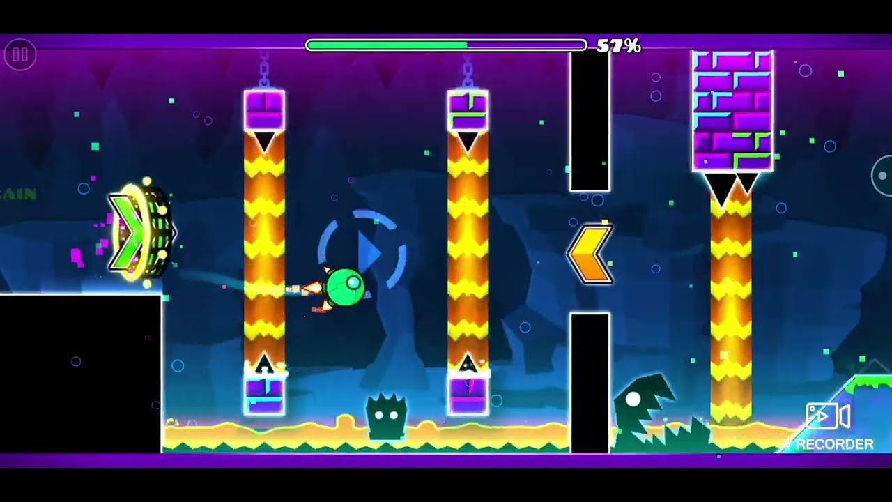 Geometry Dash Deluxe Gameplay Part 3: WHAT ...