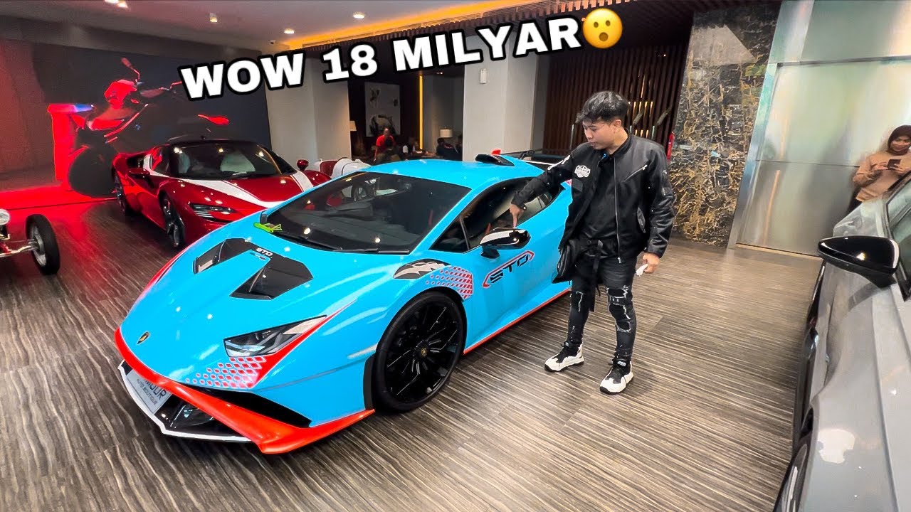 AKANG MV PENGEN LAMBORGHINI 18 MILYAR‼️CUMA 1 DI INDONESIA - YouTube