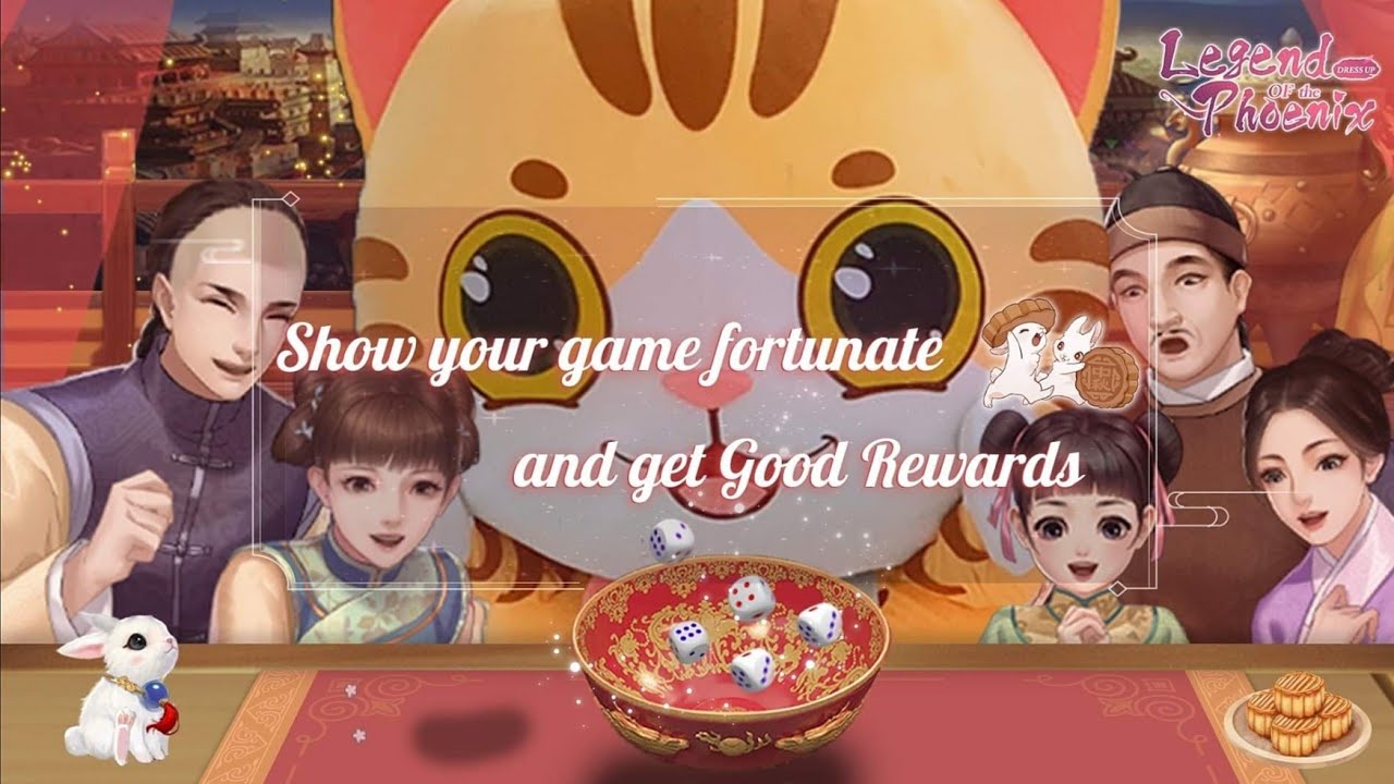 🌕 Mid-Autumn Festival 🥮 Bo-Bing Dice Game || Legend of The Phoenix # ...