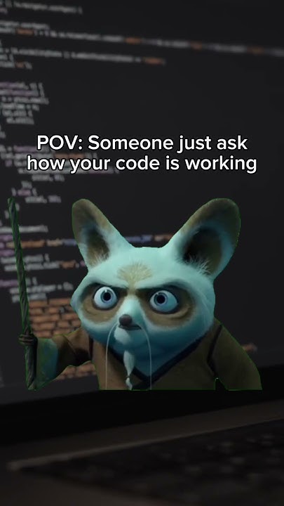 When Someone Asks How Your Code Works #Programmer #NaikLevel #Rumahweb ...
