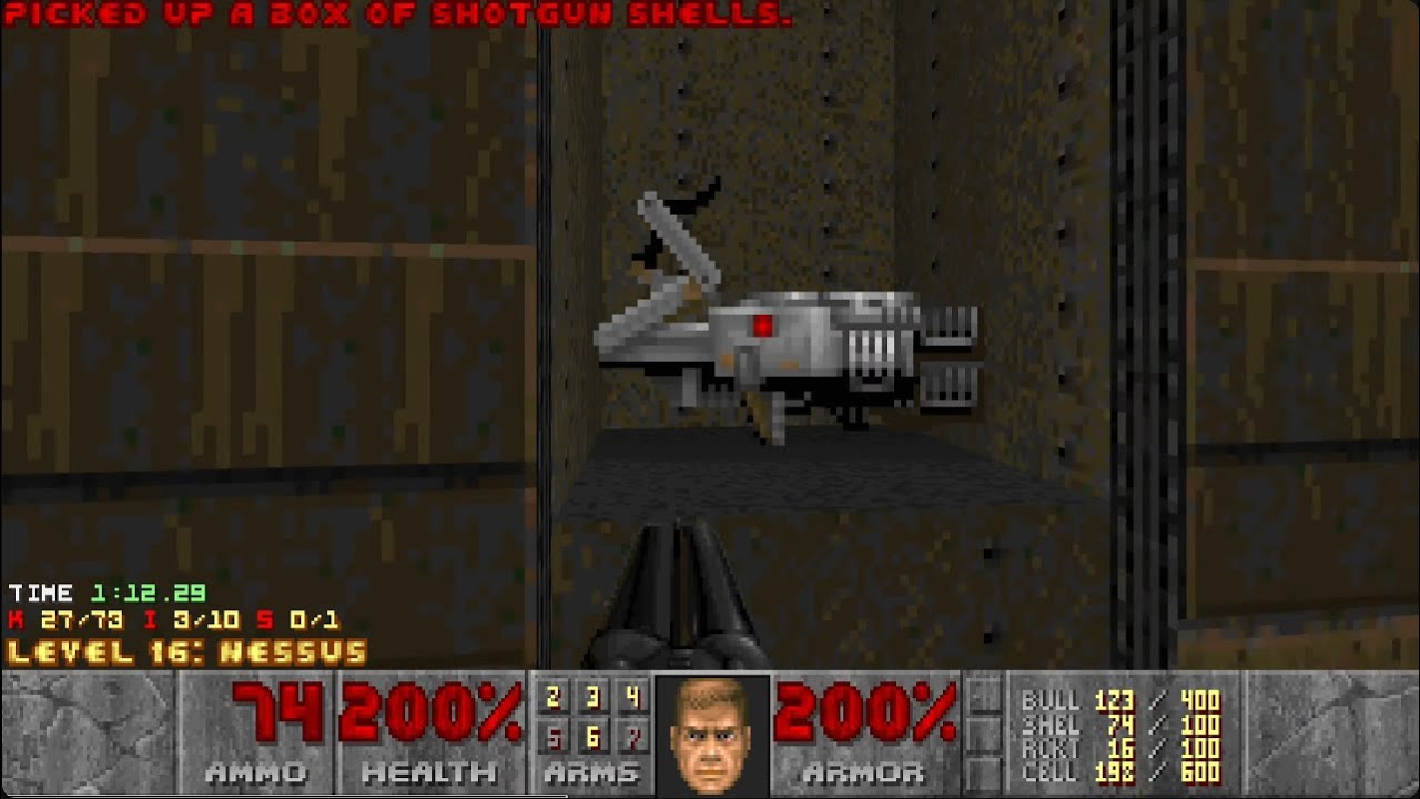 The Master Levels For Doom II - PC - M16: Nessus - UV Max + Pistol ...