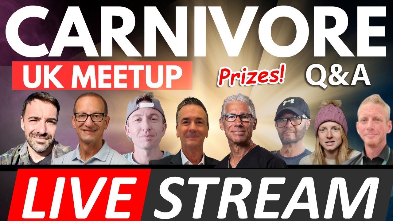 GIVEAWAY - Carnivore UK Meetup - LIVE Stream Q&A - YouTube