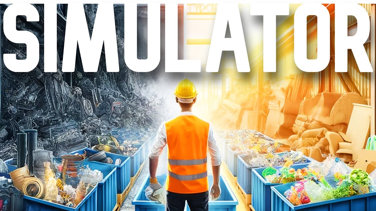 MANAGING MY OWN FACTORY - Recycling Center Simulator - FIRST LOOK - YouTube