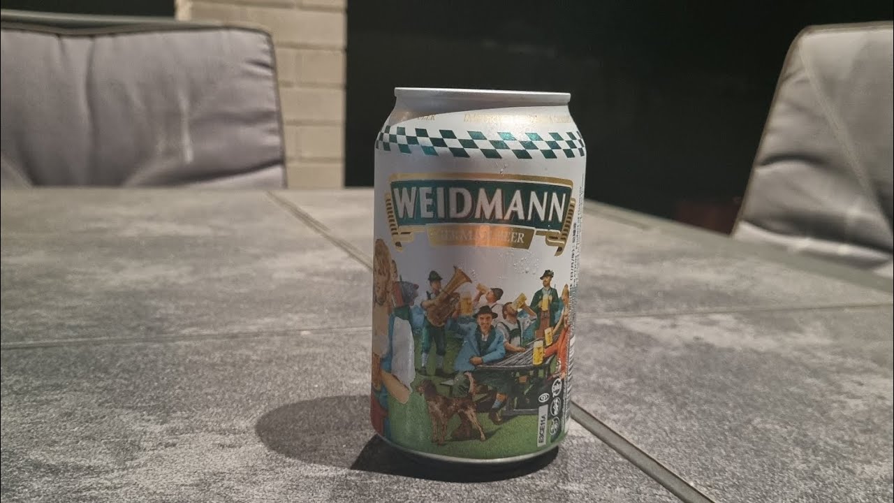 Weidmann Imported German beer review in Australia. - YouTube