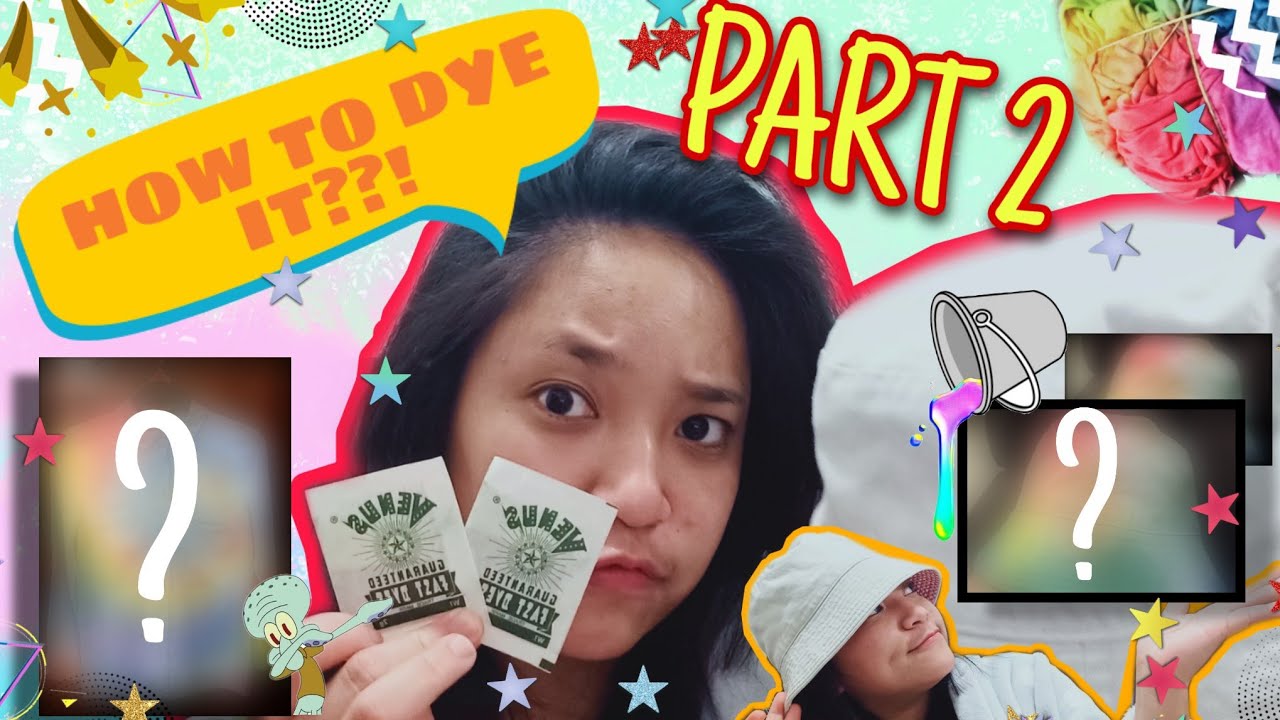 HOW TO DYE IT??! Using Venus Jobus🧡 PART 2 - YouTube