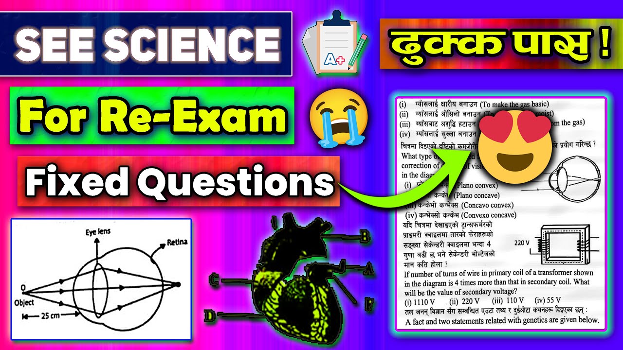 SEE Science Model Question Solution 2082 || SEE Science Question Paper ...