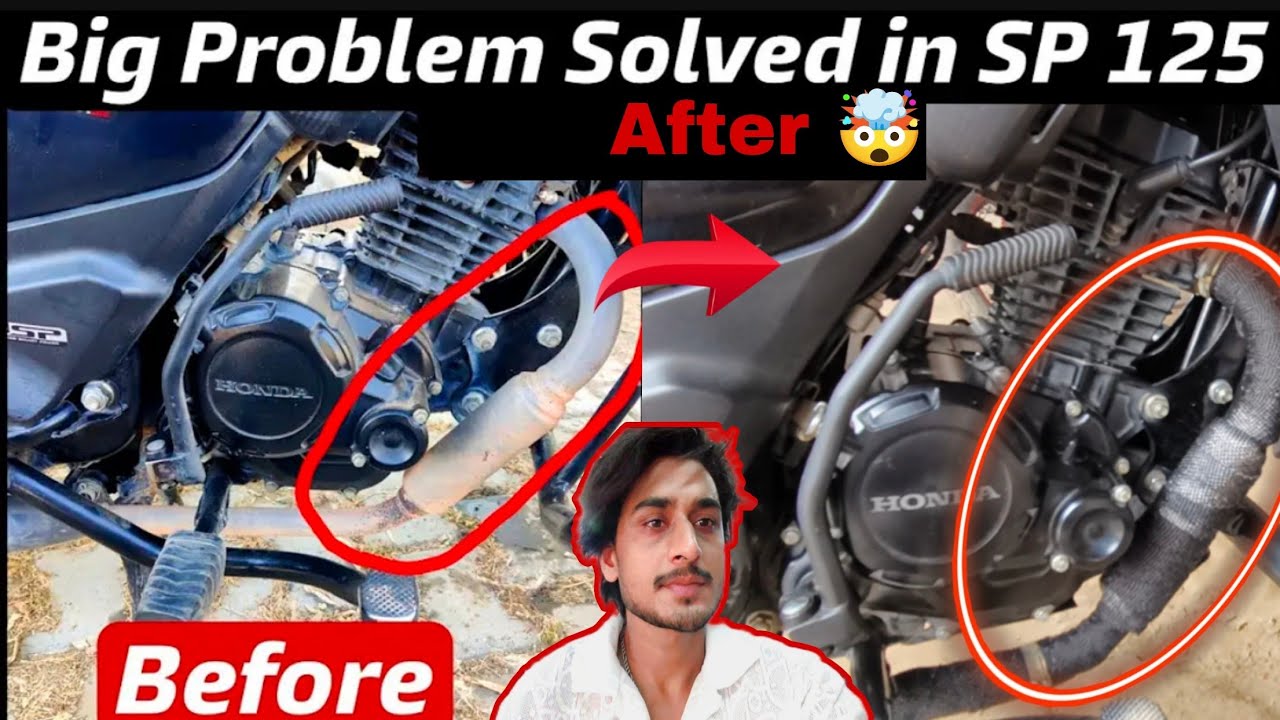Honda Sp125 sticker modified Vlog | Honda shine sp 125 #heating problem ...