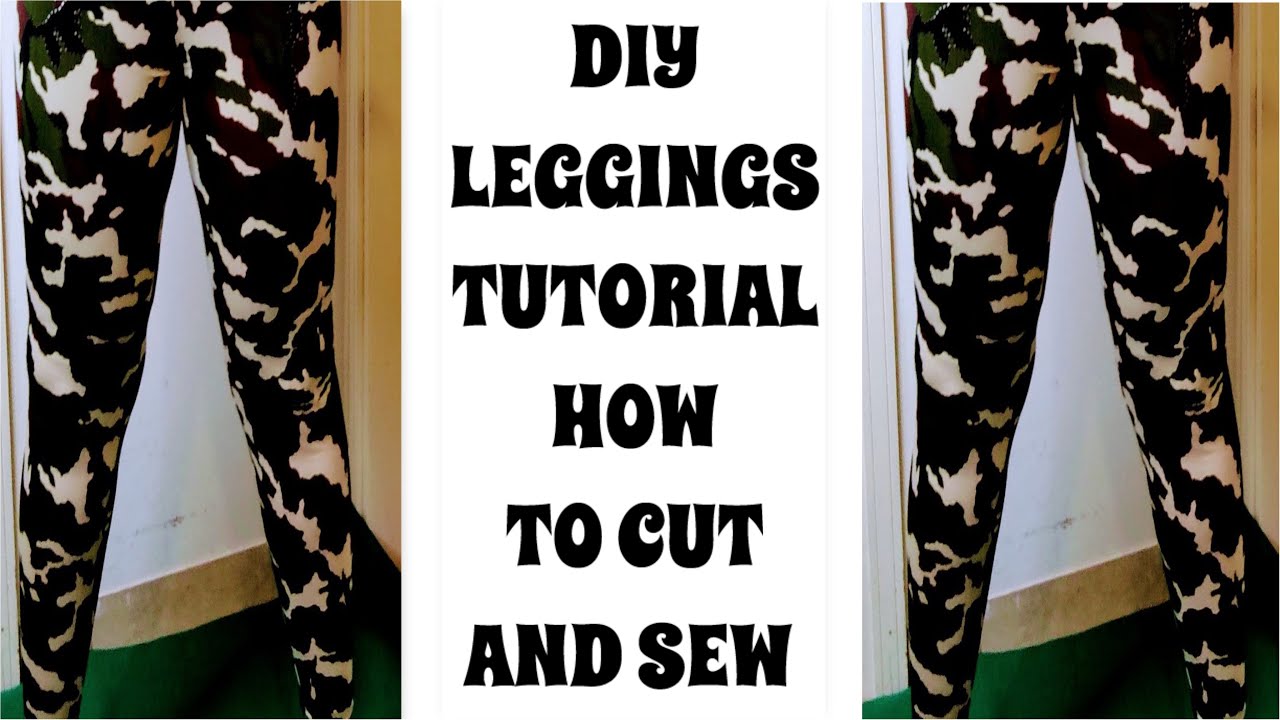 HOW TO CUT AND SEW LEGGINGS - DIY TUTORIAL #Leggings #Trend #Fashion # ...