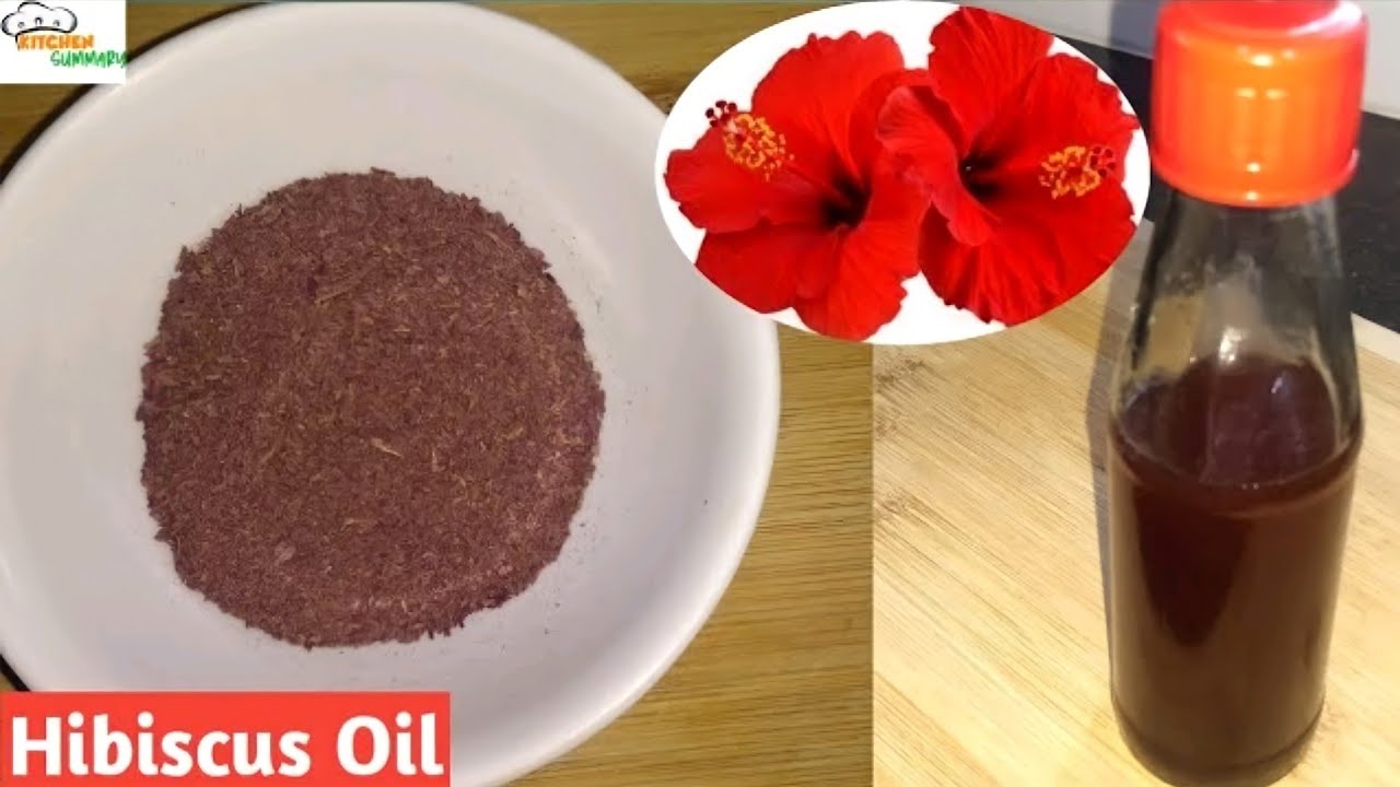 Hibiscus Flower Powder|Homemade Natural Hibiscus Oil|Mandara Thailam ...