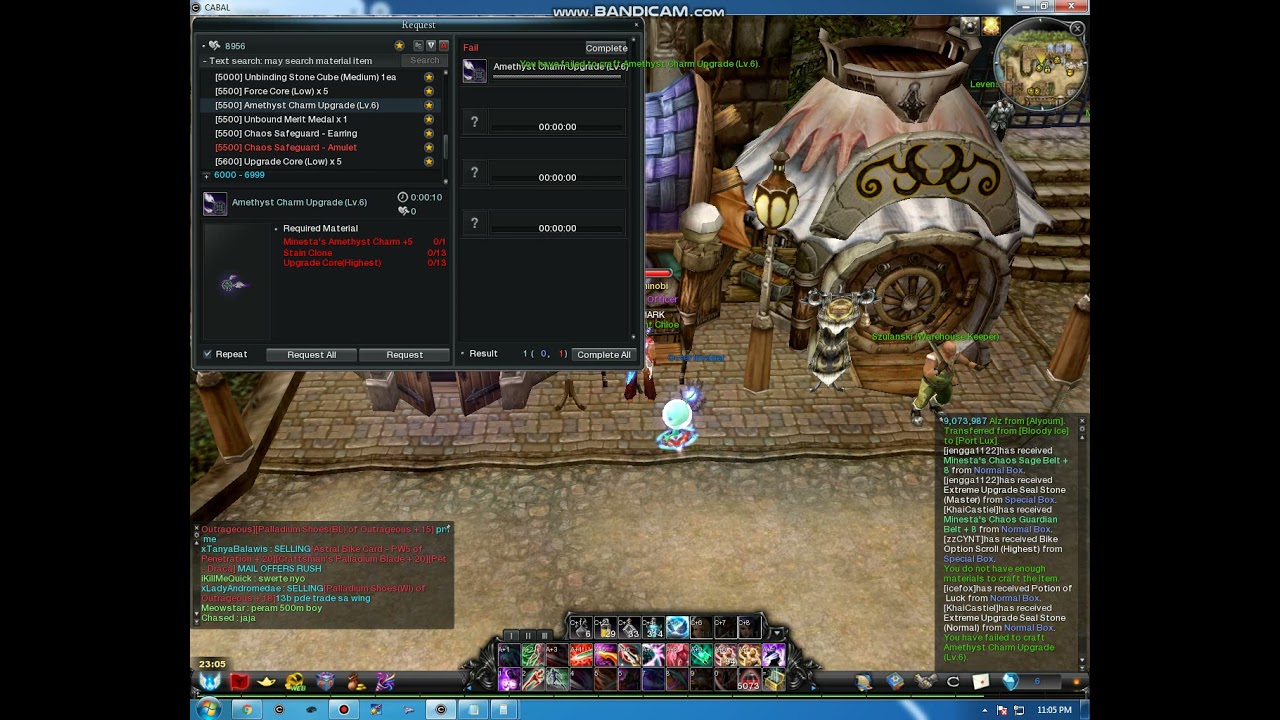 CABAL PH Amethyst Charm Upgrade Lv.5-6 - YouTube