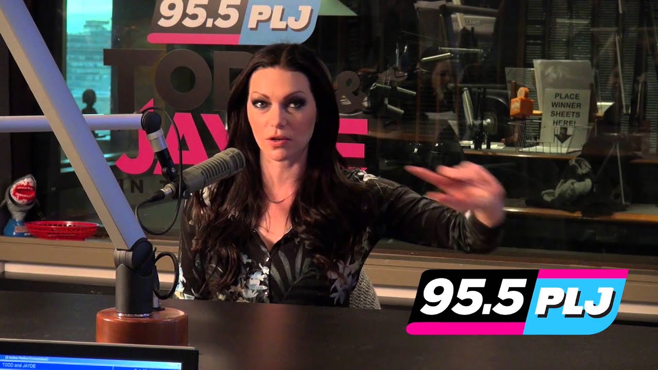 Laura Prepon on Todd & Jayde 95.5 PLJ radio - YouTube
