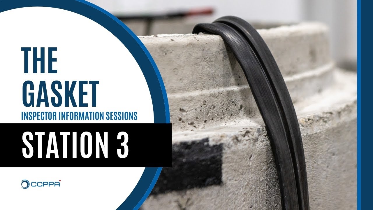 Proper Gasket Techniques for Concrete Pipe | Station 3 - YouTube