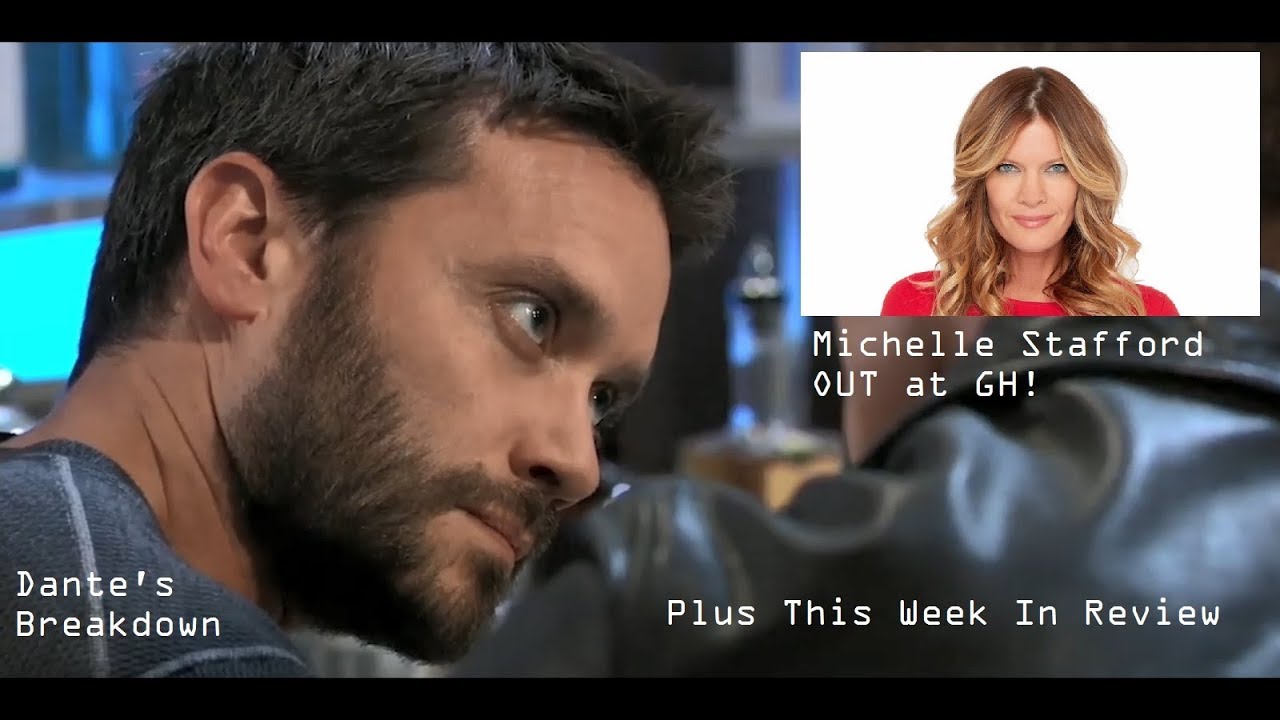 General Hospital After Show : Michelle Stafford Out! / Dante Leaves ...