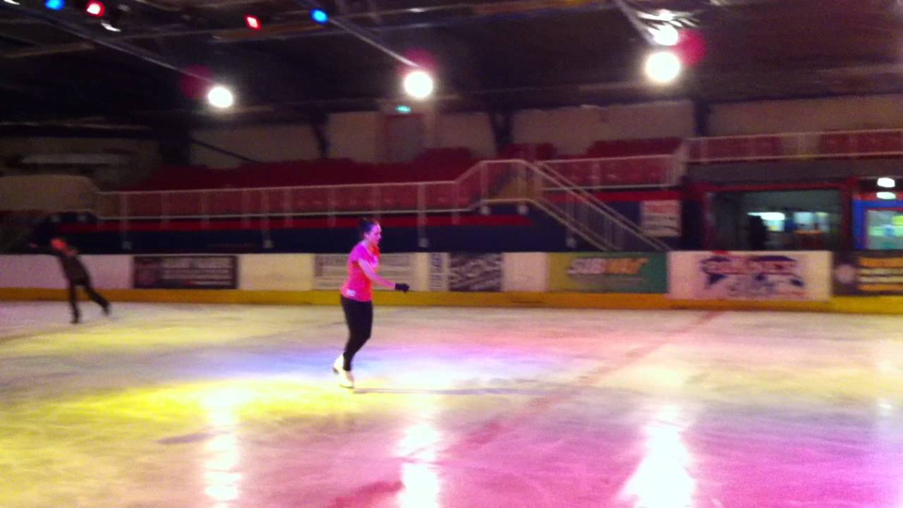 my double toe loop. - YouTube