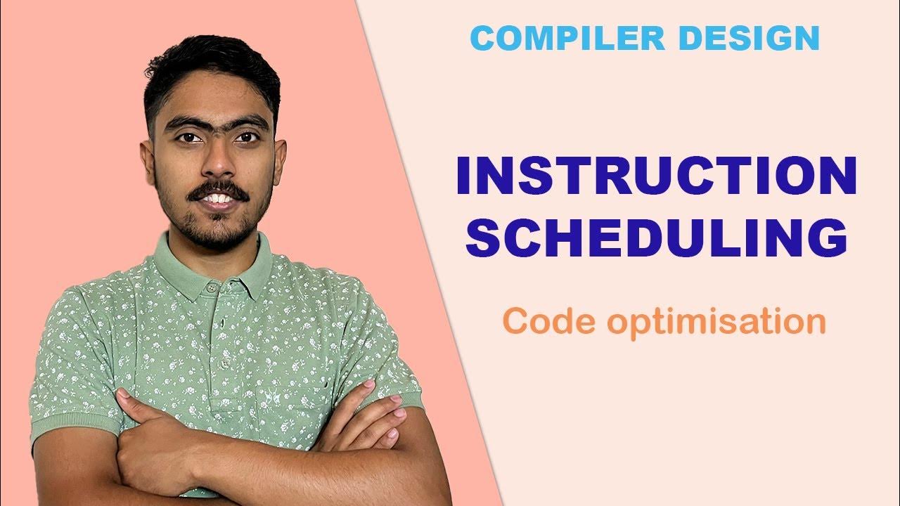 Instruction Scheduling | Solved Example | Compiler Design - YouTube