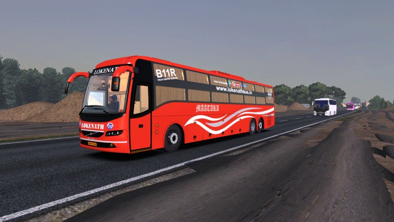 Ets2 Live | Kolkata To Siliguri VOLVO Sleeper Bus by Lokenath Bus ...