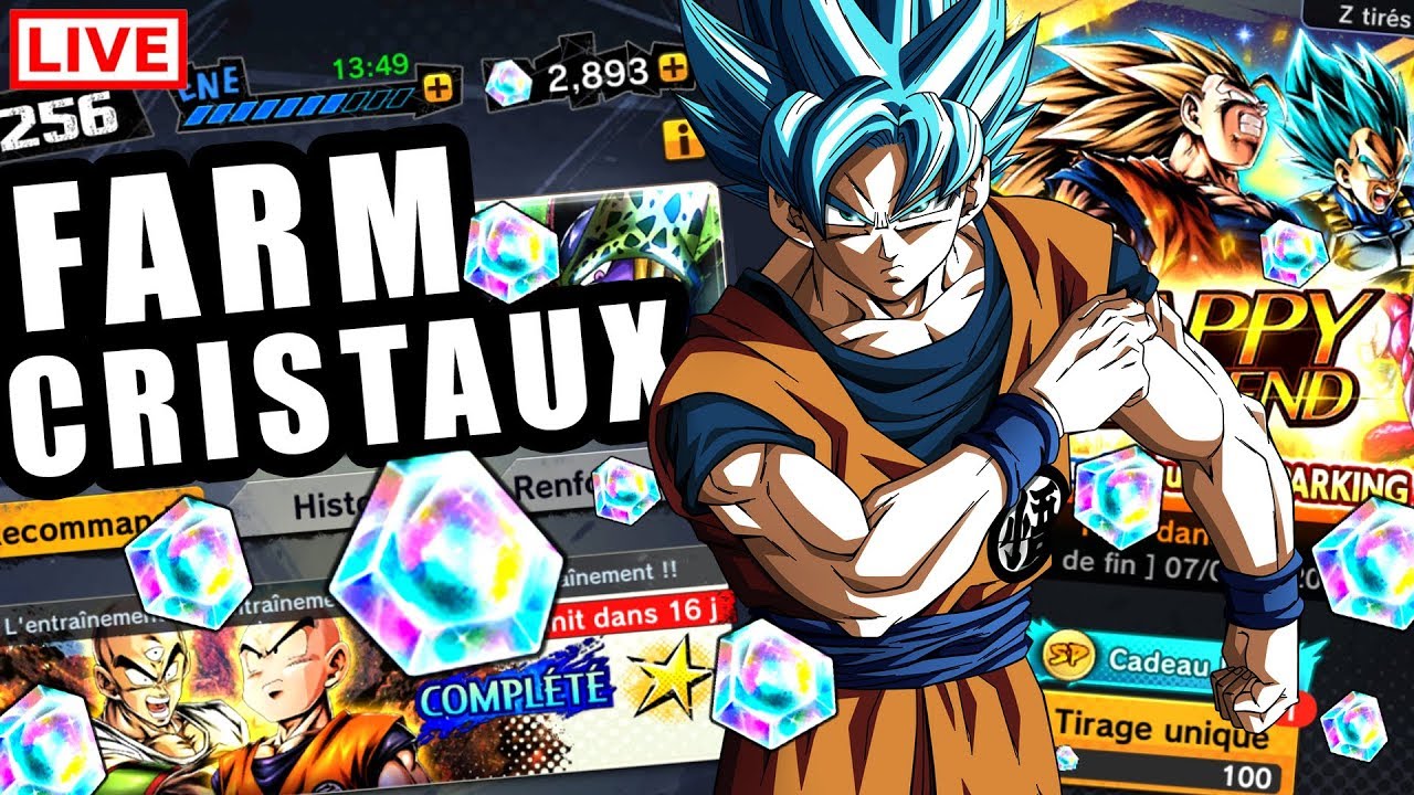 🔴LIVE DB LEGENDS - FARM 5000 cristaux GRATUITEMENT - YouTube
