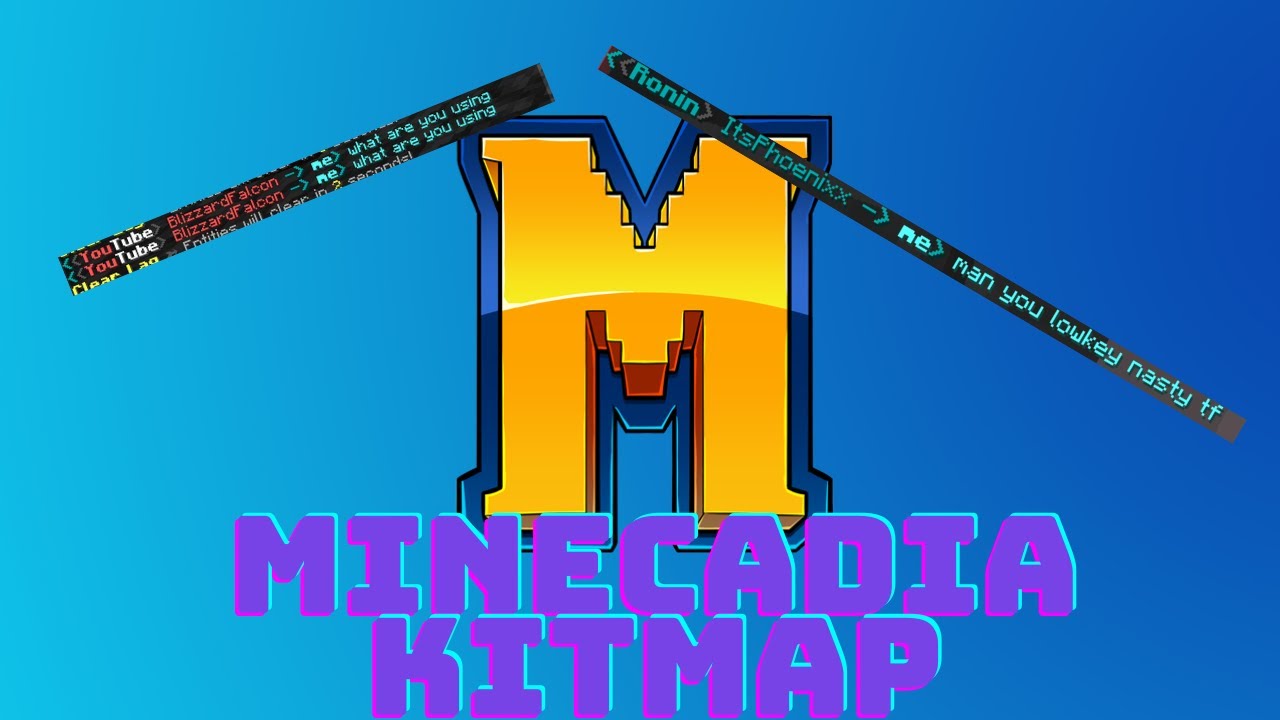 Minecadia kitmap ( crisis x afk map ) pt1 - YouTube