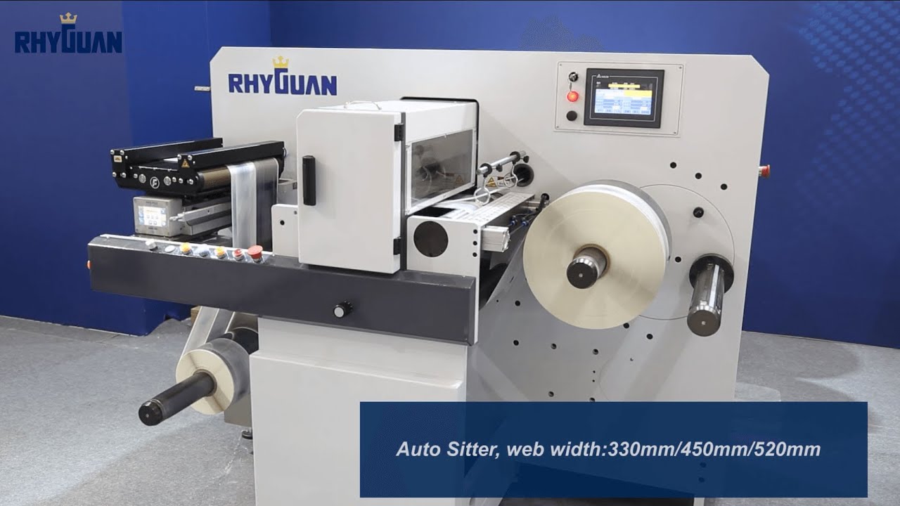 WON-330 AUTO SLITTING MACHINE - YouTube